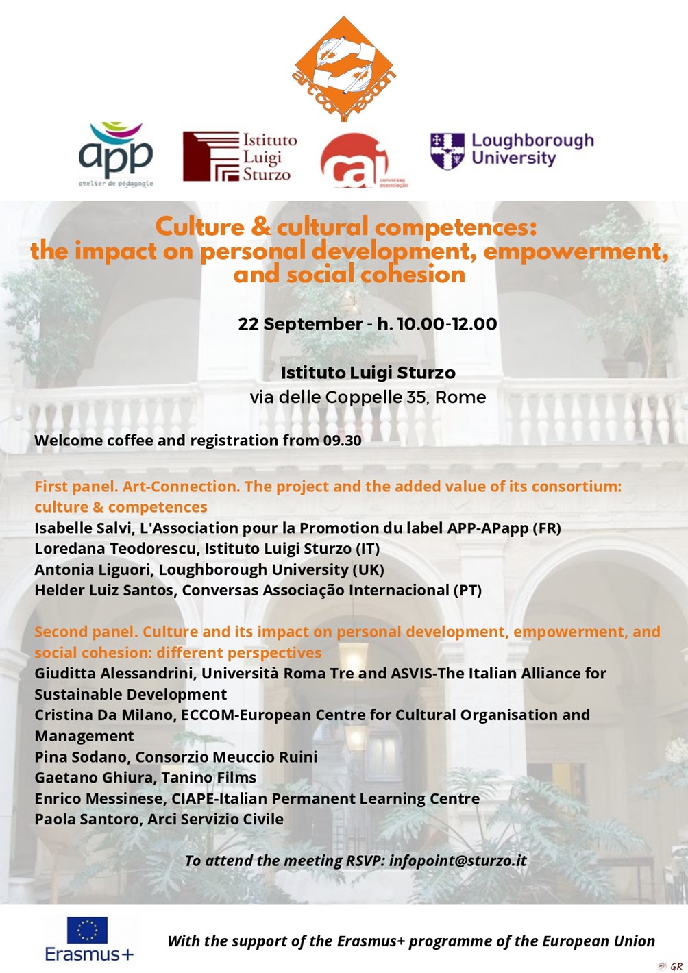 Synthesis of our event in Rome – Art-Connection